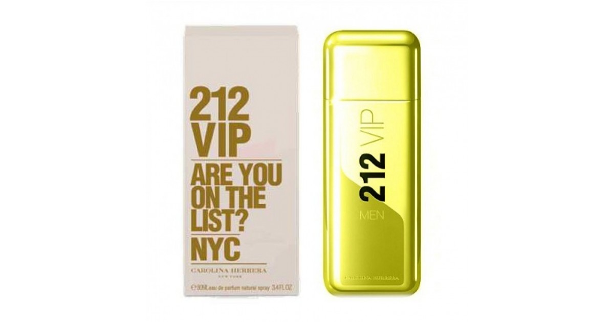 Carolina Herrera 212 VIP (GOLD) купить парфюмерию и духи в Минске и ...