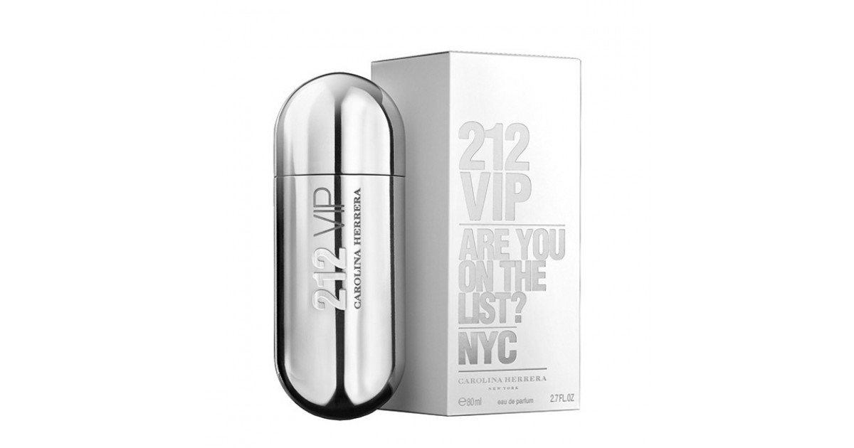 Carolina Herrera 212 VIP Silver купить парфюмерию и духи в Минске и ...